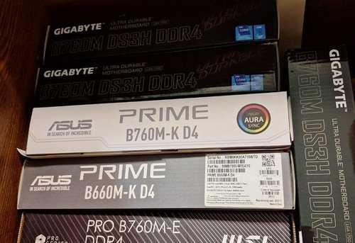 Материнская плата lga 1700 b760, b660,h610