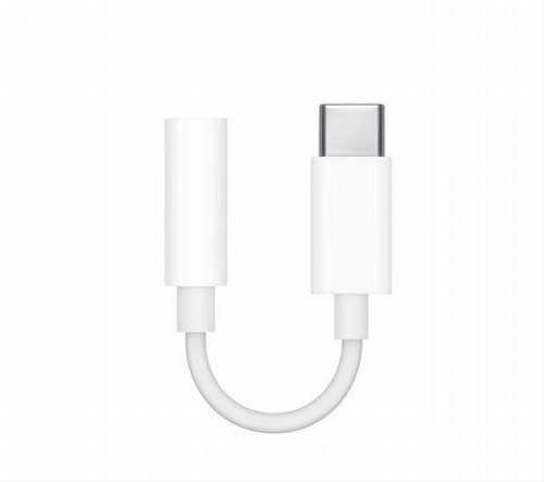 Адаптер Apple USB-C на 3.5 mm Jack (MU7E2ZM/A)