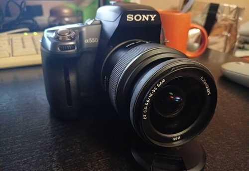 Sony A55O + объектив 18-55mm f/3.5-5.6