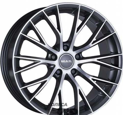 MAK Munchen 8.5x19 5*120 ET37 DIA72.6 Gunmetal Mi