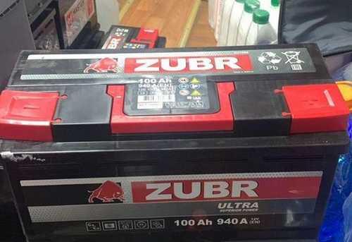 Аккумулятор zubr Ultra (100 Ah, 12 V) Обратная, R+