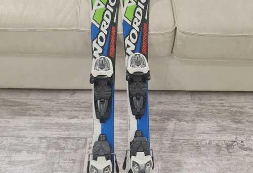 Горные лыжи Nordica Dobermann 90 + ботинки + палки