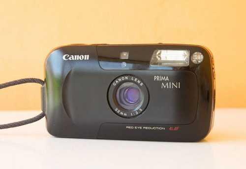 Пленочный фотоаппарат Canon Prima mini + примеры