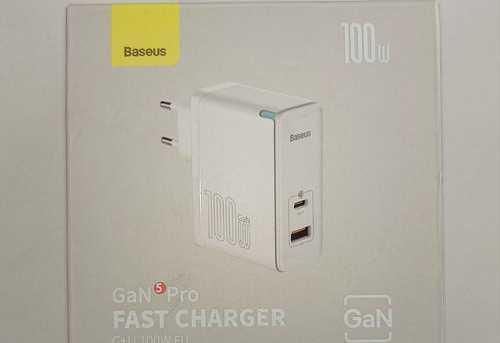 Зарядное Baseus GaN5 Pro Fast Charger C+U 100W