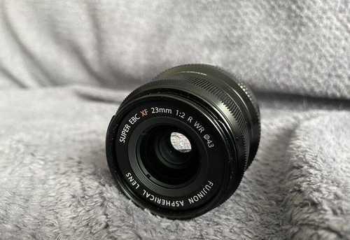Объектив Fujifilm XF 23mm F2 R WR (X Mount)
