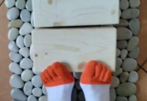 Кирпичики Кубики Блоки для йоги деревянные