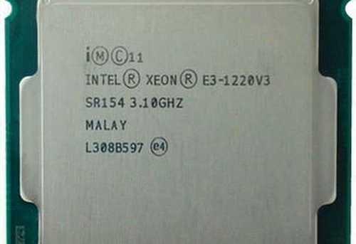 Процессор Intel Xeon E3-1220v3 (1150 3.1-3.5GHz 4c