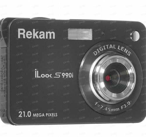 Компактный фотоаппарат Rekam iLook S990i черный