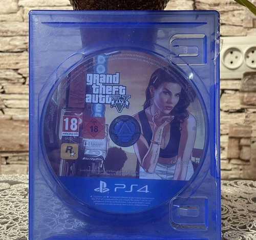 Диск PS4 Grand Theft Auto V