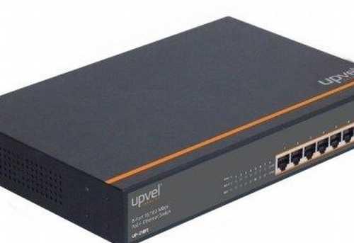 Новый Коммутатор PoE Upvel UP-218FE 8port оригинал