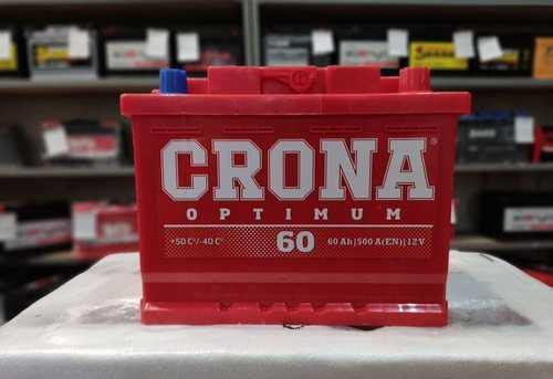 Аккумулятор Crona 60Ah 500A