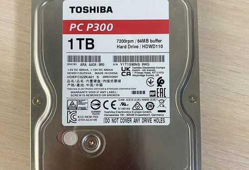 Жесткий диск Toshiba 1 tb (на гарантии)
