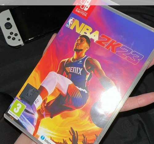NBA 2k23 диск катридж nintendo switch