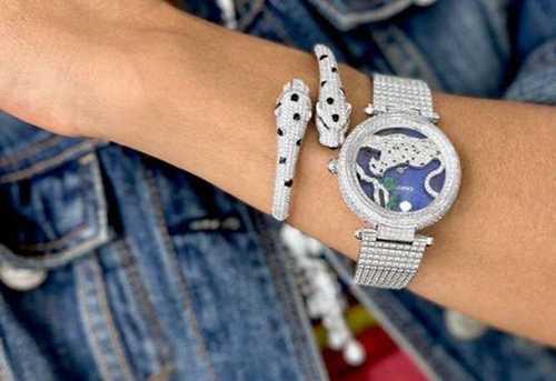 Серьги,кольцо,кулон,браслет,часы Cartier