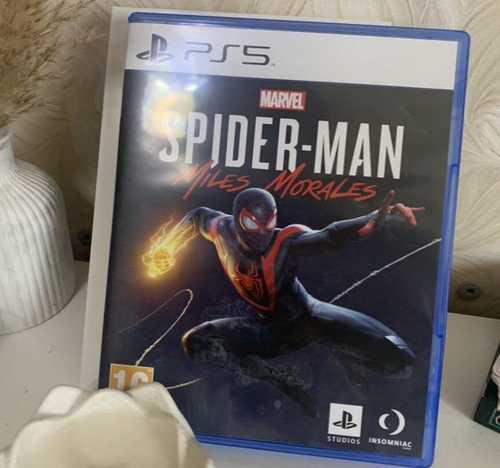 Spider man miles morales ps5 диск