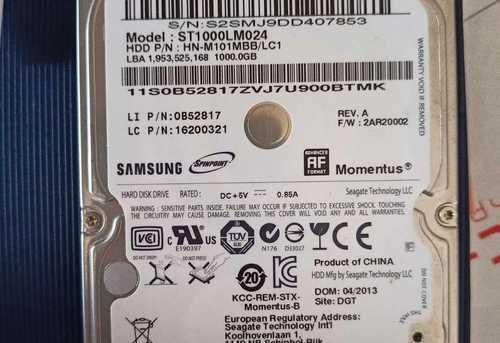 Жесткий диск 1TB (нерабочий)