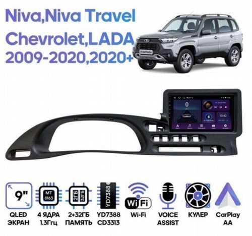 Мультимедия,Niva Travel 20-н.в Chevrolet Niva09-20