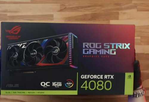 Видеокарта asus nvidia GeForce RTX 4080 ROG Strix