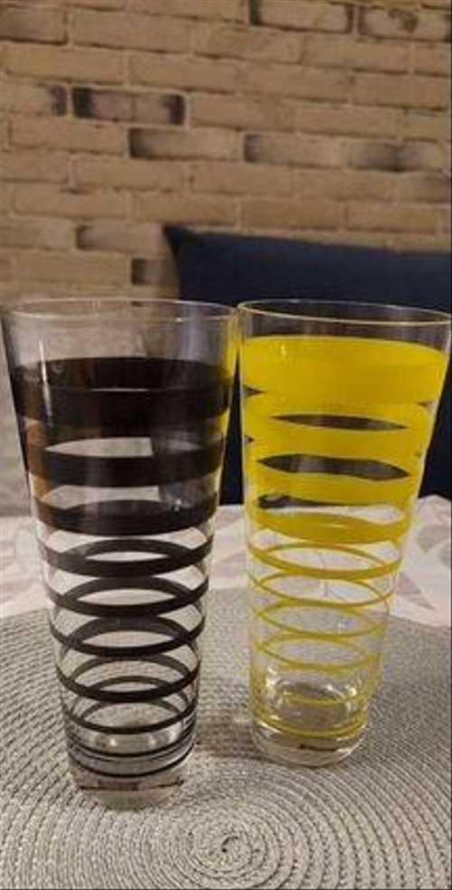 Винтажный набор коктейльных стаканов