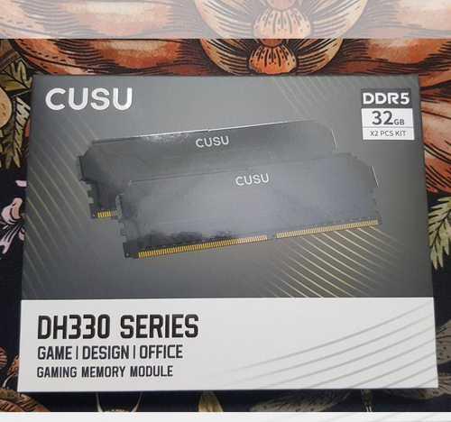 Ddr5 32gb cusu 5600mhz (новая, запечатанная)