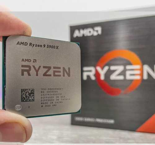 AMD Ryzen 9 5900X BOX в идеальном состоянии