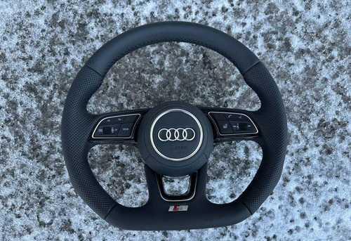 Руль Audi со скосом и подогревом