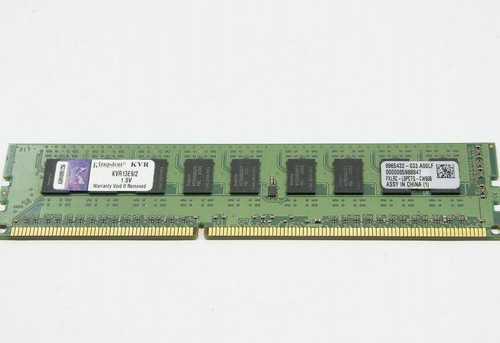 Память RAM DDR3 2GB 1Rx8 PC3-10600E KVR13E9/2