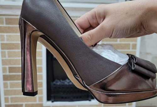 Туфли женские 36 размер натуральная кожа новые