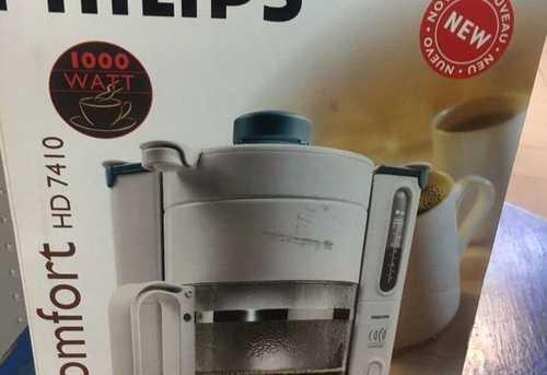 Кофеварка philips HD 7410 новая