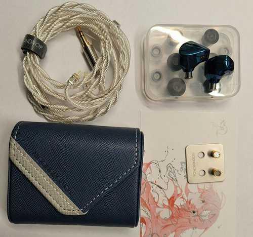 Проводные наушники Moondrop Kato blue