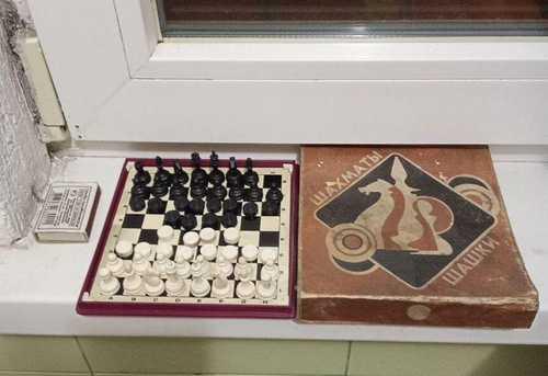 Шахматы и шашки на магните