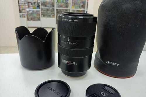 Объектив, Sony 70-300mm f/4.5-5.6G SSM + Чехол