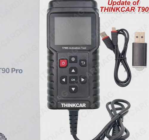 V1.36 thinkcar TP T90 Pro tpms PK mucar T90 Инструмент активации OBD2 Автомобильный диагностический