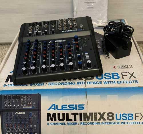 Микшерный пульт alesis multimix 8 usb fx