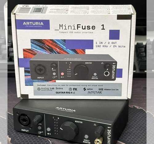 Внешняя звуковая карта arturia minifuse 1