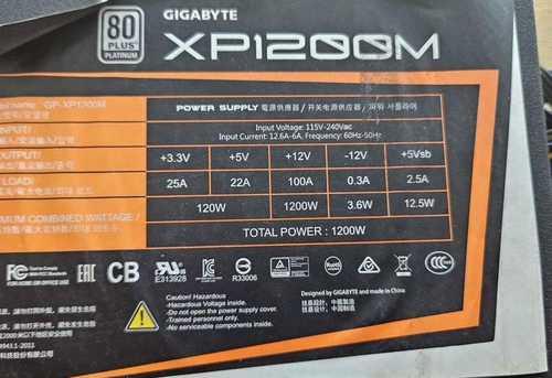 Блок питания gigabyte XP1200M platinum