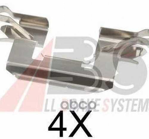 Комплектующие колодки дискового тормоза ABS 735