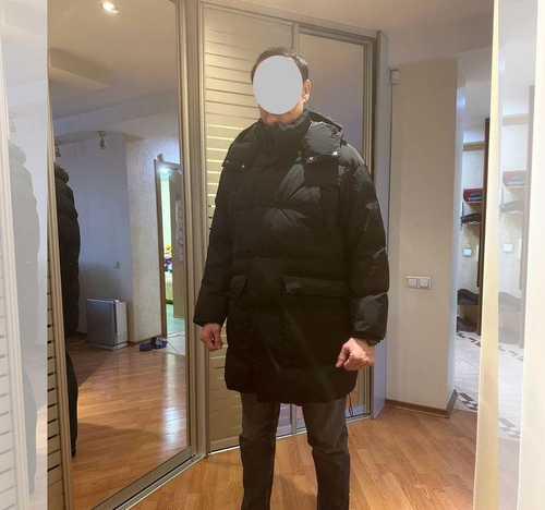 Пуховик зимний мужской armani