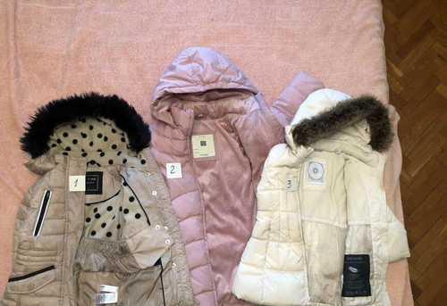 Куртки для девочки 98, 128