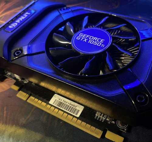 Видеокарта Palit GeForce GTX 1050 Ti 4GB gddr5