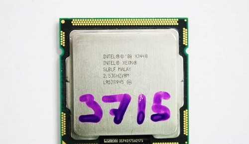 Процессор 1156 intel Xeon X3440