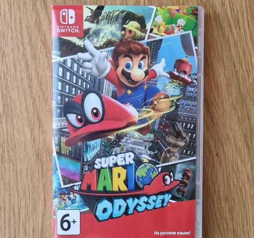 Игра Super Mario Odyssey для Nintendo Switch