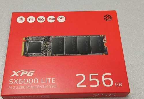 SSD M.2 Adata XPG SX6000 Lite 256gb новый