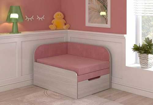 Детский диван Малютка Розовый