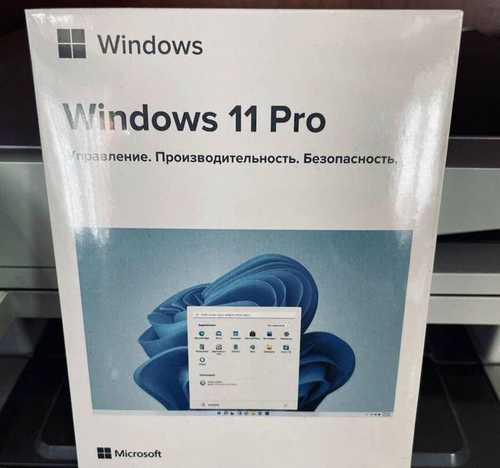 Windows 11 Pro Ключ. Коробка