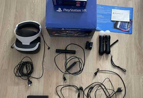 Шлем VR Sony PlayStation,камера,контроллеры