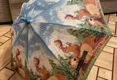 Зонтик детский Маша и медведь