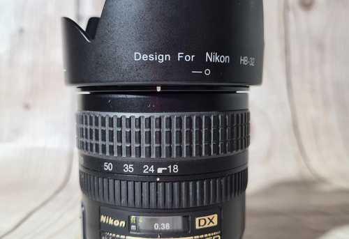 Объектив nikon 18-70