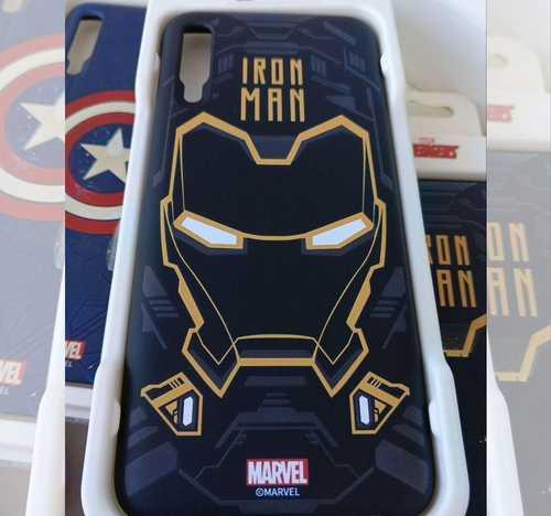 Чехол SMART Cover Samsung A70 Marvel