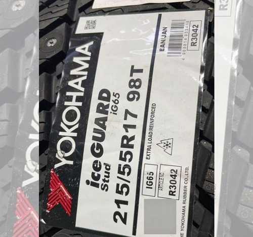 Yokohama IceGuard Stud IG65 215/55 R17 98T